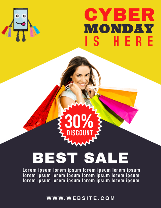 Cyber Monday Template | PosterMyWall