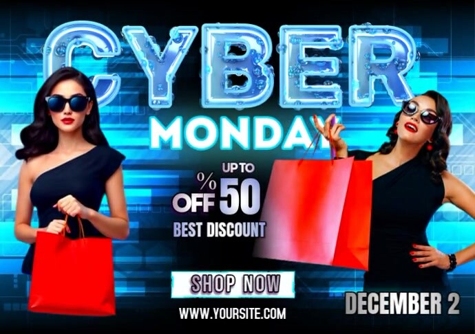 Cyber Monday Template | PosterMyWall