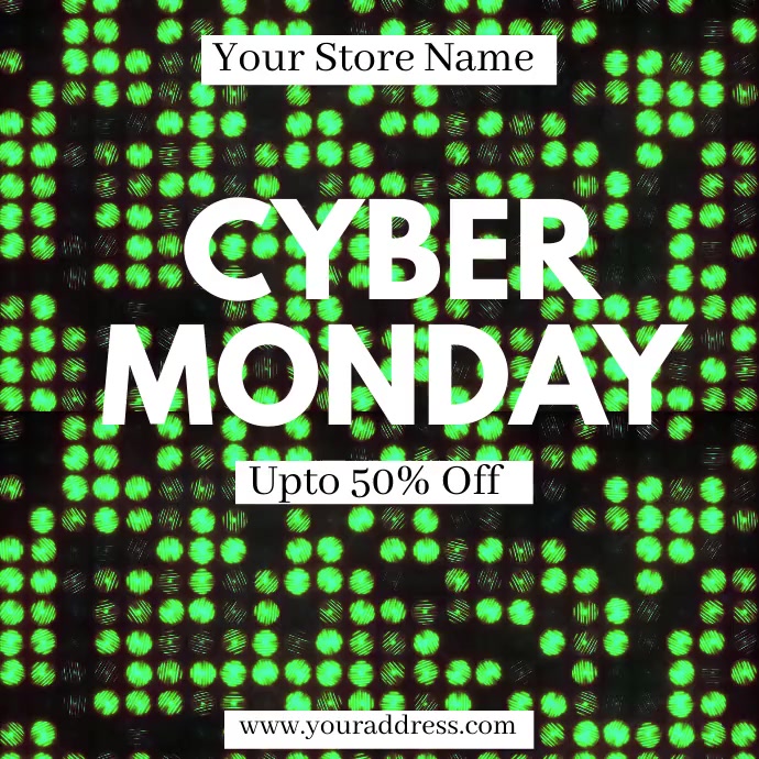 Cyber Monday Template | PosterMyWall