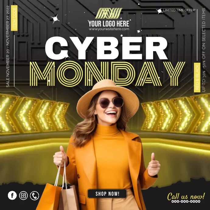 Cyber Monday Template | PosterMyWall