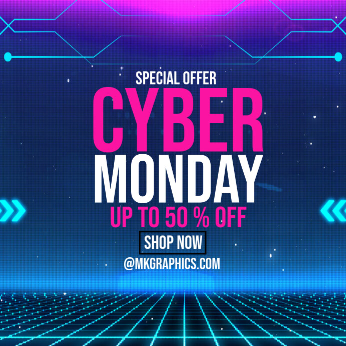 Cyber Monday Template | PosterMyWall
