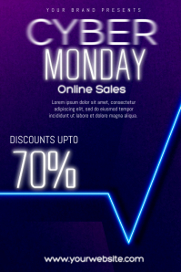 Cyber Monday Flyer Templates Free | PosterMyWall