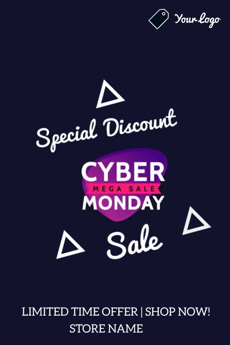 Cyber Monday Sale Template | PosterMyWall