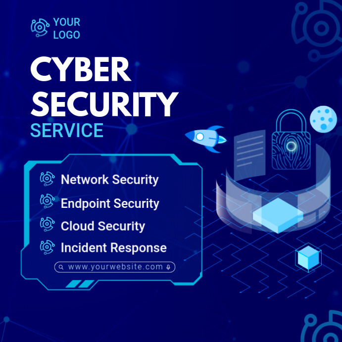 Copy of Cyber security posters | PosterMyWall