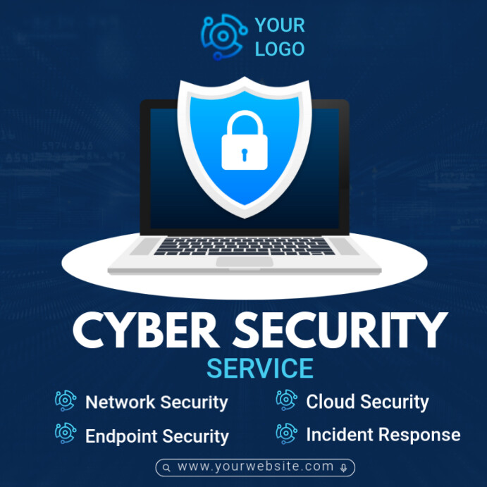 Cybersecurity posters Template | PosterMyWall