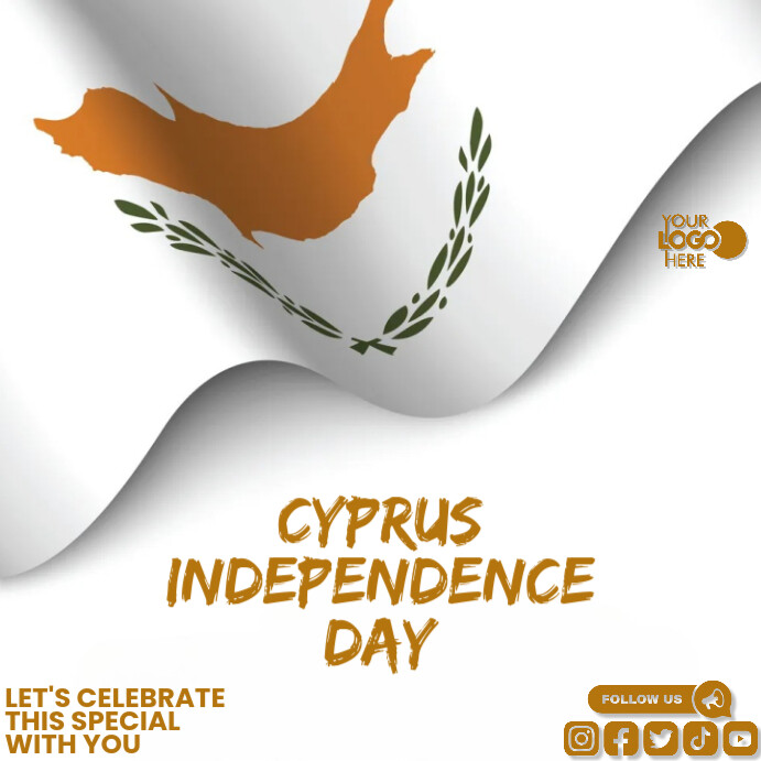 Cyprus independence Template | PosterMyWall