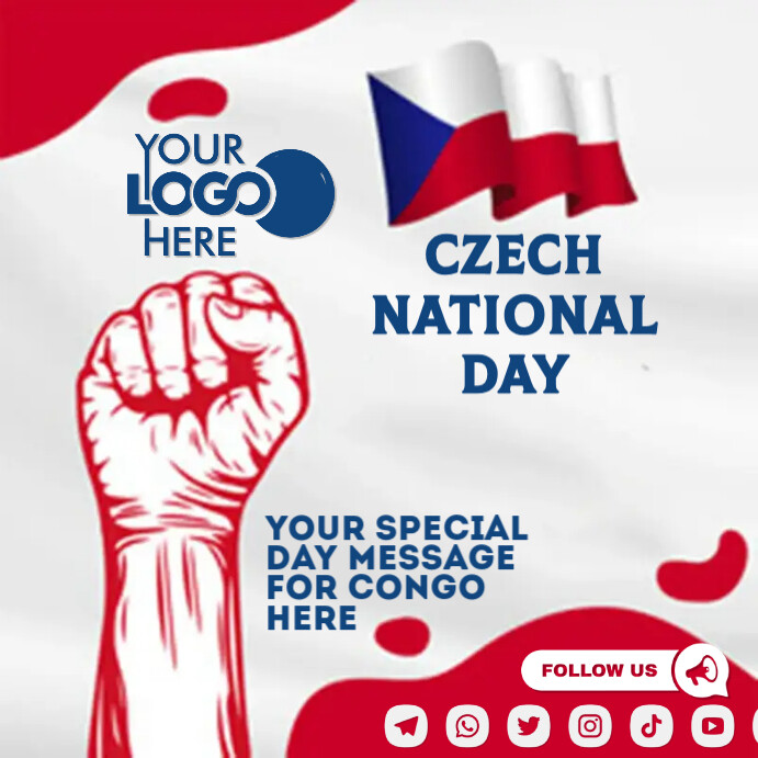 czech national day Template | PosterMyWall