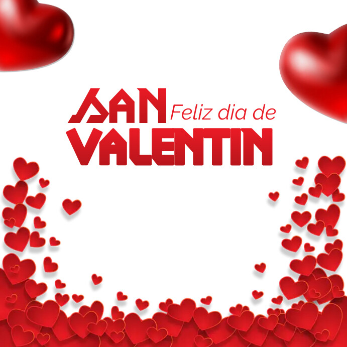 Día de San Valentín Template | PosterMyWall