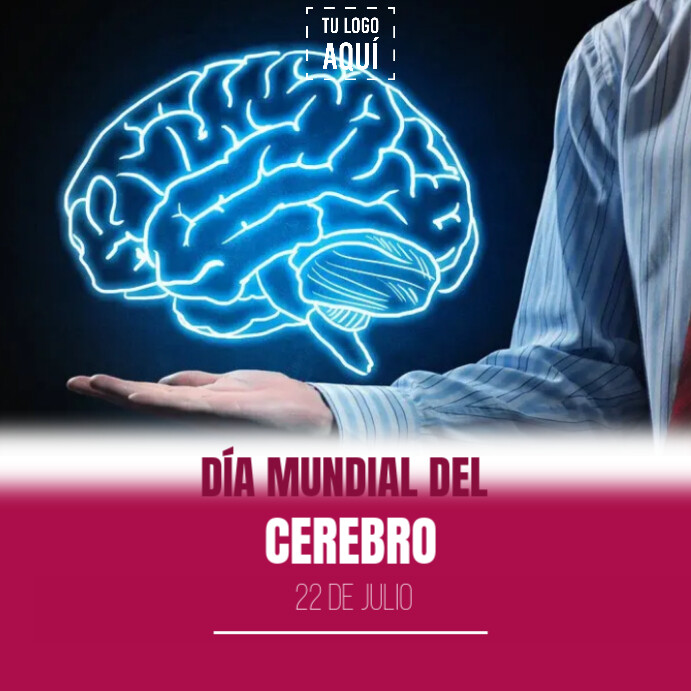 Copy of Día mundial del cerebro | PosterMyWall