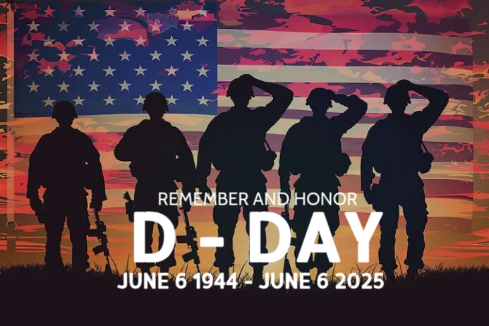 D-Day Anniversary Template Poster | PosterMyWall