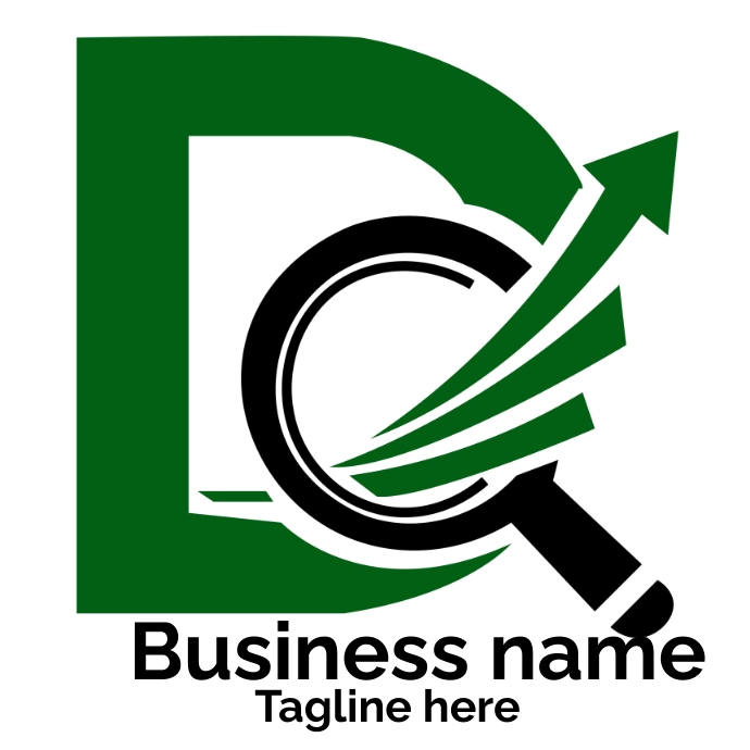 D letter as a Business logo Template | PosterMyWall