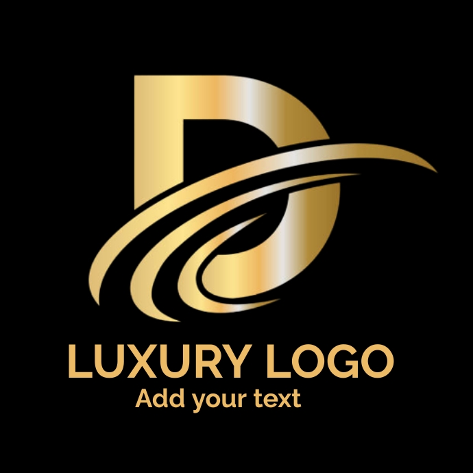 d letter logo, luxury logo, Banquet logo Template | PosterMyWall