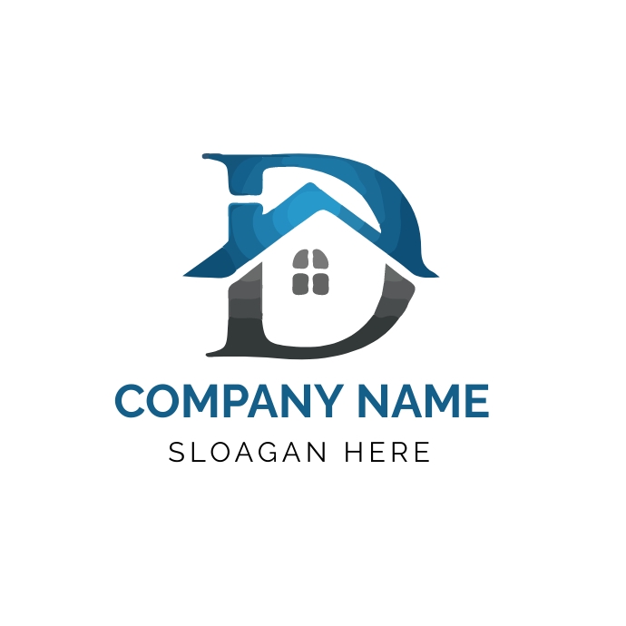 D logo design| Company logo Template | PosterMyWall