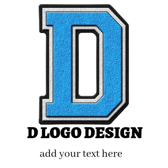 Plantilla de D LOGO DESIGN | PosterMyWall