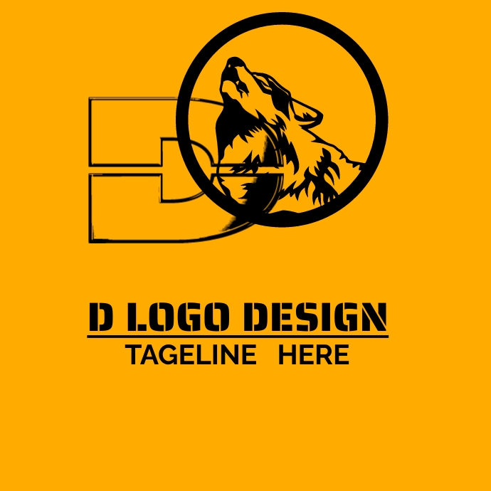 D LOGO DESIGN Template | PosterMyWall