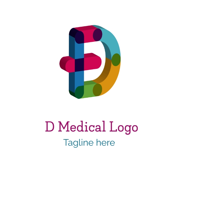 Copy of D Medical logo & health logo | PosterMyWall