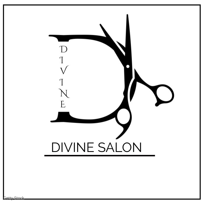 D word Salon logo design template | PosterMyWall