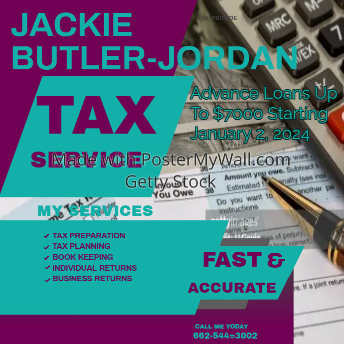 tax service flyer | PosterMyWall