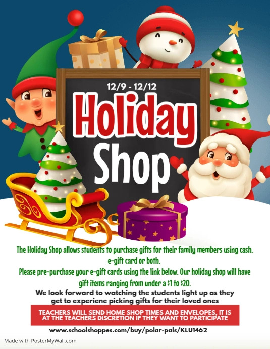 Callison Holiday Shop | PosterMyWall