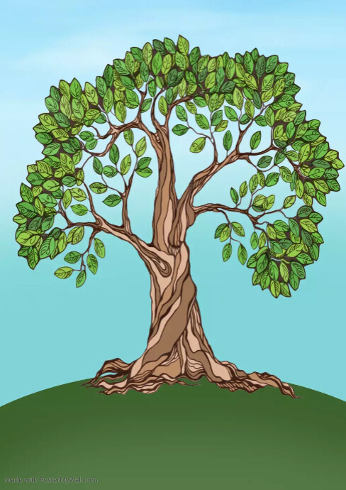 Brown Family Tree Instagram Image | PosterMyWall