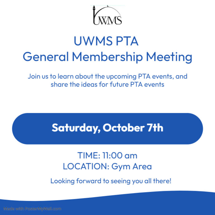 Staff Meeting Notice Communication | PosterMyWall