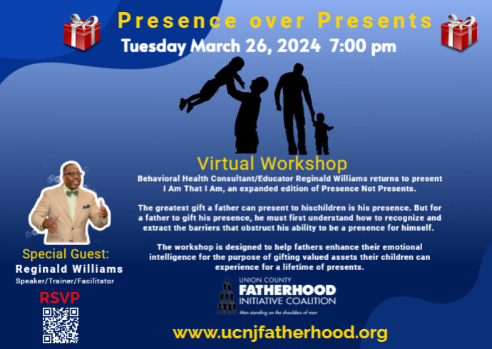 Copy of Presence over Presents | PosterMyWall