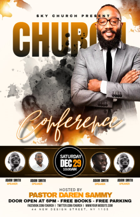 Church Conference flyer | PosterMyWall