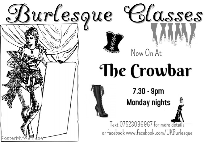 Burlesque classes | PosterMyWall