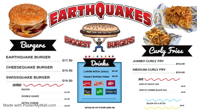 EQ 4k Menu | PosterMyWall