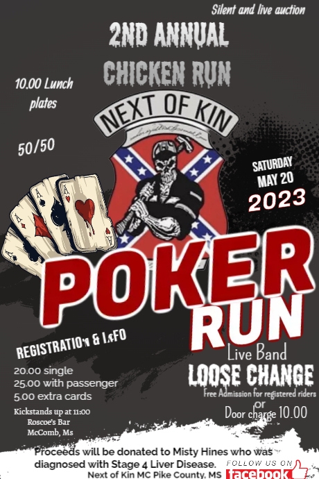 Poker Run Flyer Template | PosterMyWall