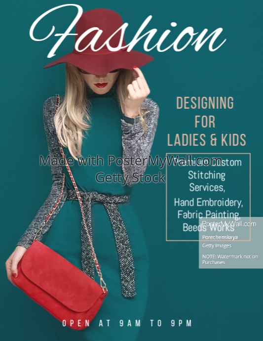 Tailoring brand flyer | PosterMyWall