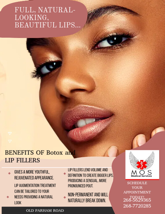 Full Natural Lips Lip Filler Poster | PosterMyWall