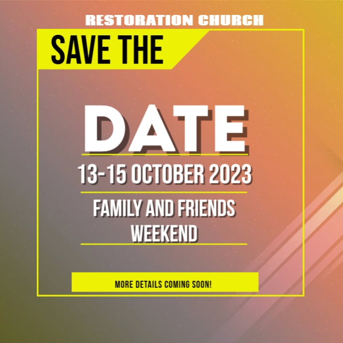 Save the Date | PosterMyWall