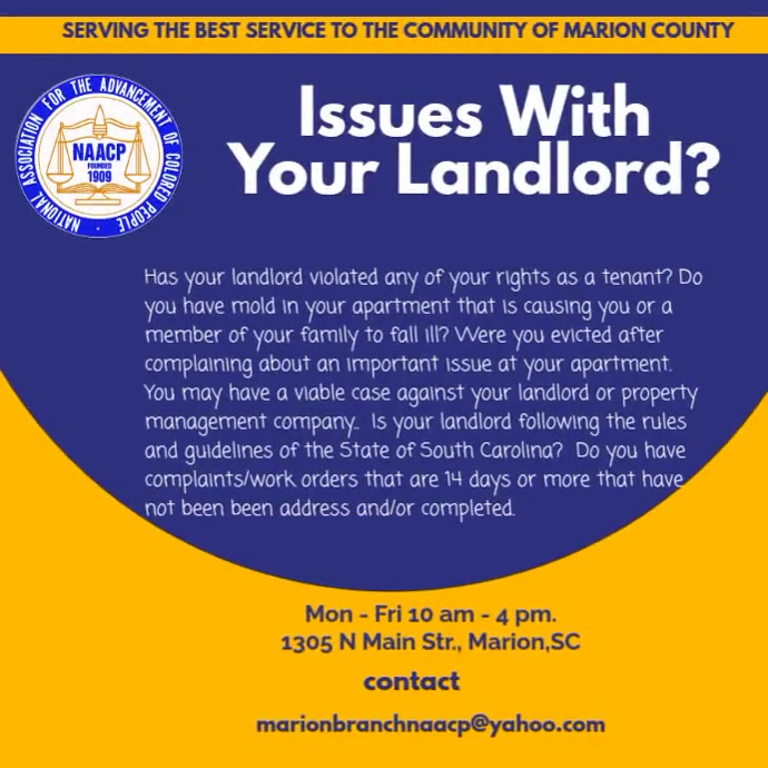 2023 landlord tenant flyer | PosterMyWall