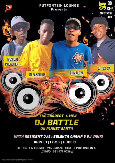 Dj Battle | PosterMyWall
