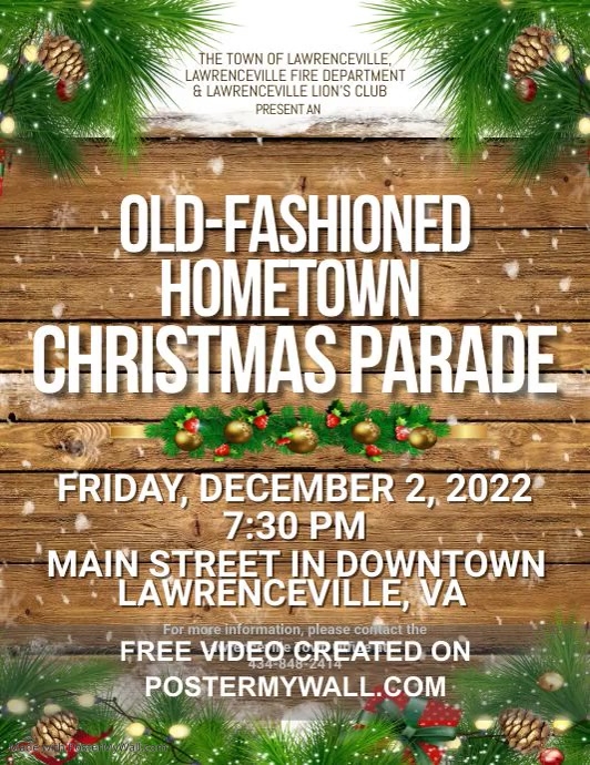 Christmas Parade Flyer | PosterMyWall