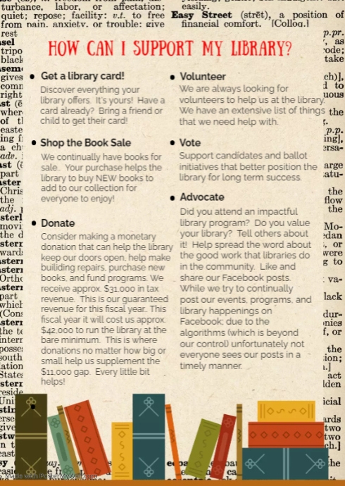 Library theme party invitation (1) | PosterMyWall