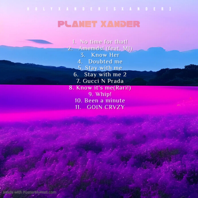 The Road CD Cover Back Tracks Template | PosterMyWall