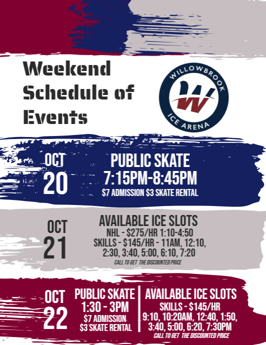 Copy of 10/19 weekend | PosterMyWall