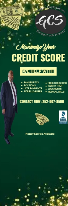 credit score improvement flyer Pro Credit Rep | PosterMyWall