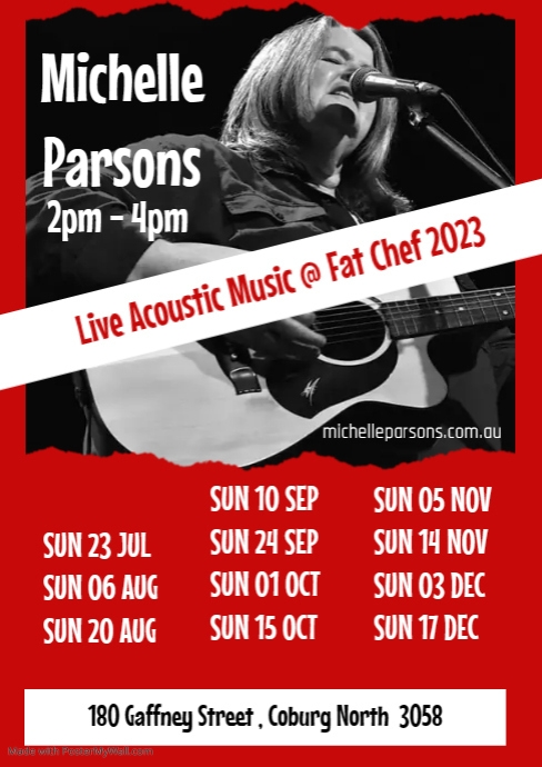 Copy of FAT CHEF COBURG 2023 | PosterMyWall