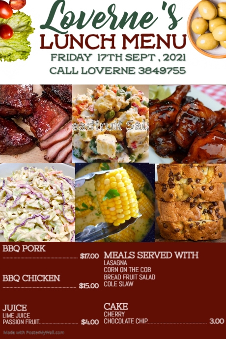 Copy of Lunch Special Poster Template | PosterMyWall