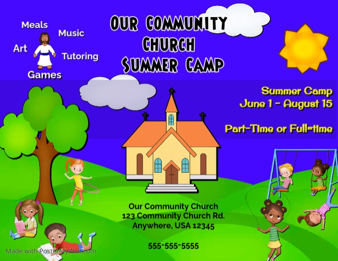 VBS Summer Camp | PosterMyWall
