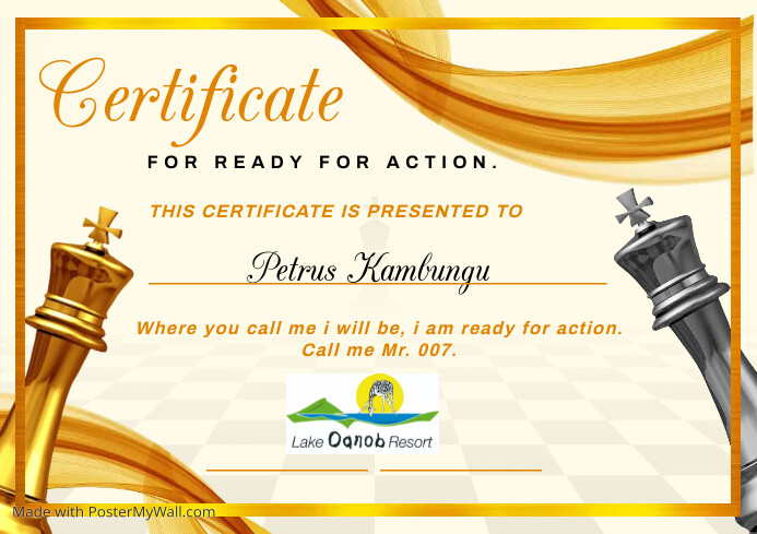 Chess Certificate of Appreciation Template | PosterMyWall