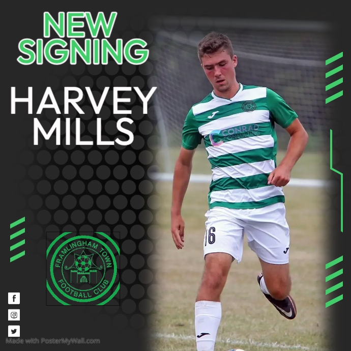Harvey Mills Signed | PosterMyWall