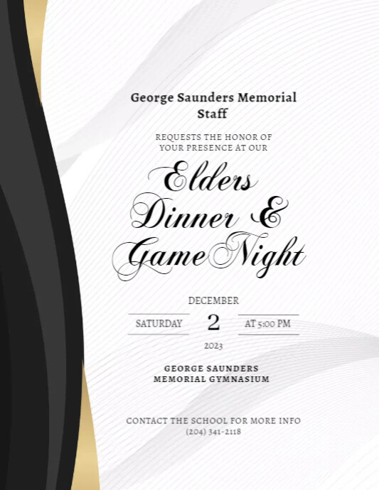 Gala Invitation Template | PosterMyWall