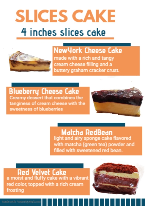 page 7 slices cake p2 | PosterMyWall