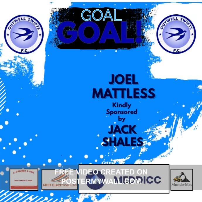 Copy of Goal Joel Mattless | PosterMyWall