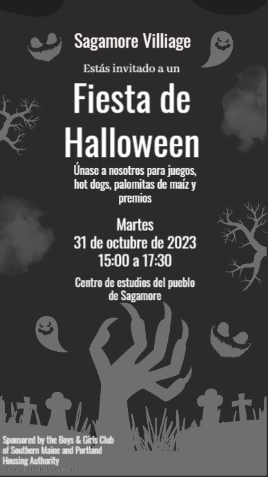 halloween party_Spanish | PosterMyWall
