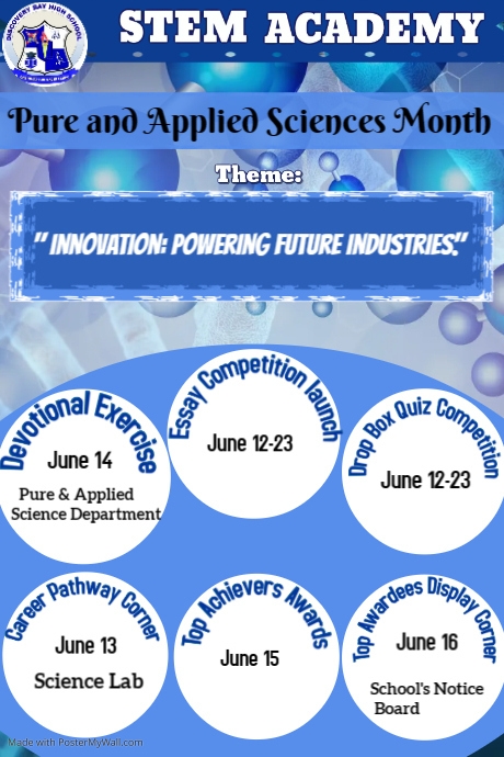 Copy of Stem Festival Flyer Template | PosterMyWall